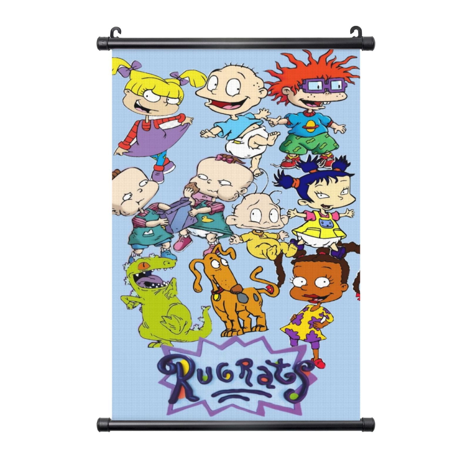 Rugrats Poster Plastic Shaft Wall Hanging Banner Painting Canvas ...