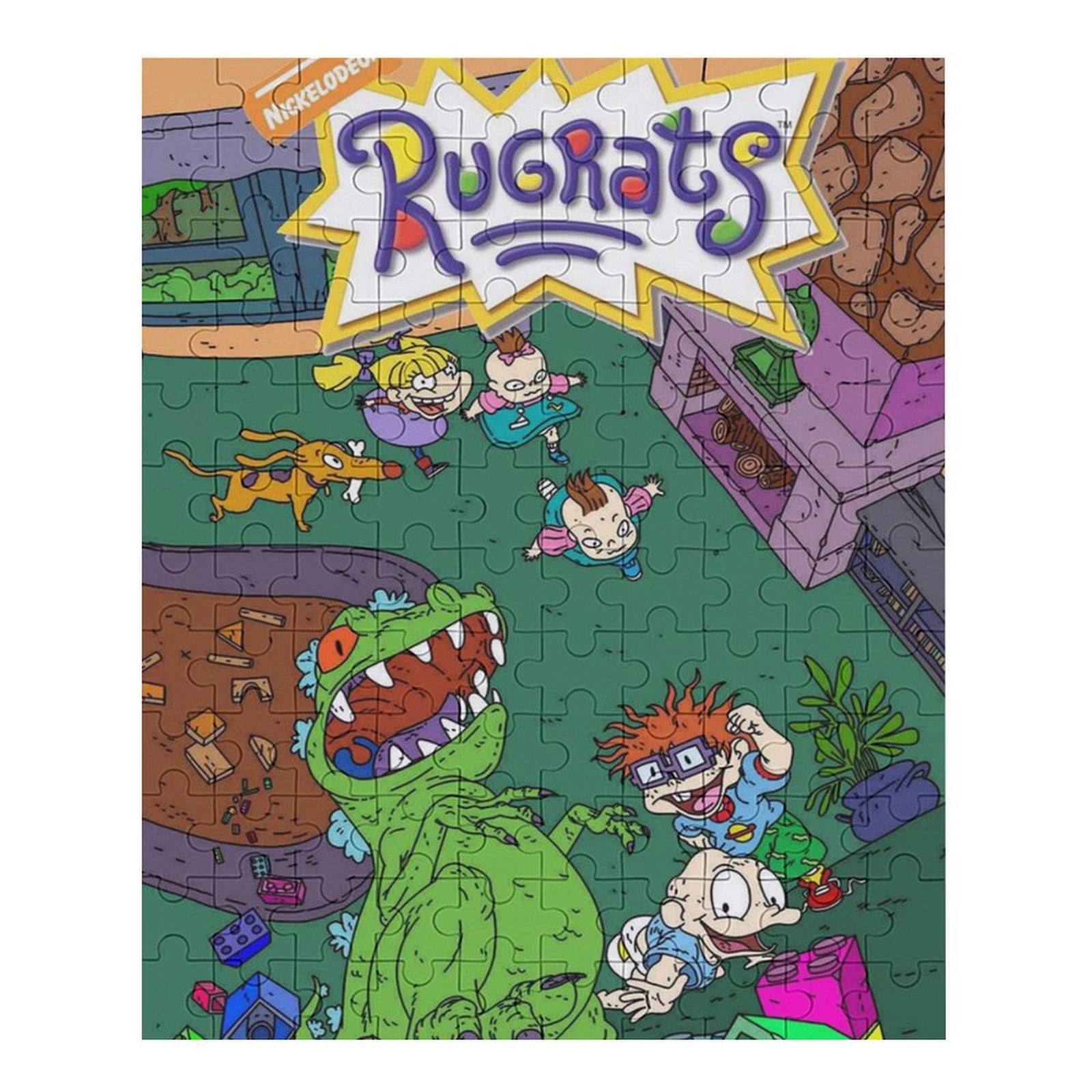 Rugrats Poster Wooden Puzzle Home Decoration Interlocking Jigsaw ...