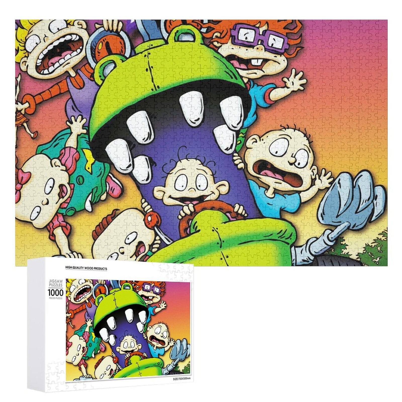 Rugrats Puzzle - 1000 PCS Jigsaw Puzzle - Walmart.com