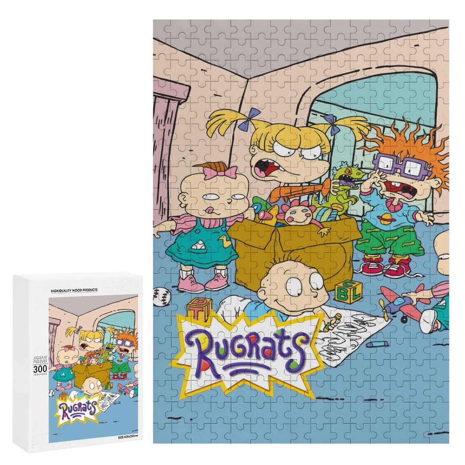 Rugrats Puzzle - 300 PCS Jigsaw Puzzle - Walmart.com