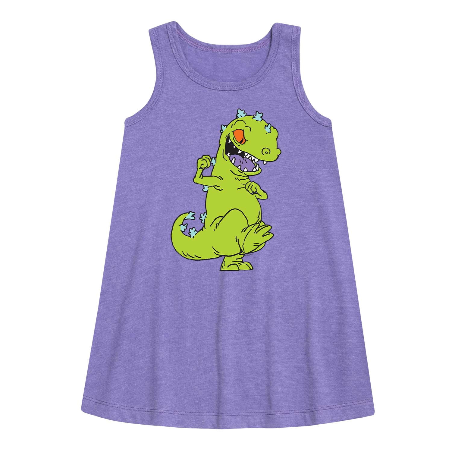 Rugrats - Reptar Dance - Toddler and Youth Girls A-line Dress - Walmart.com