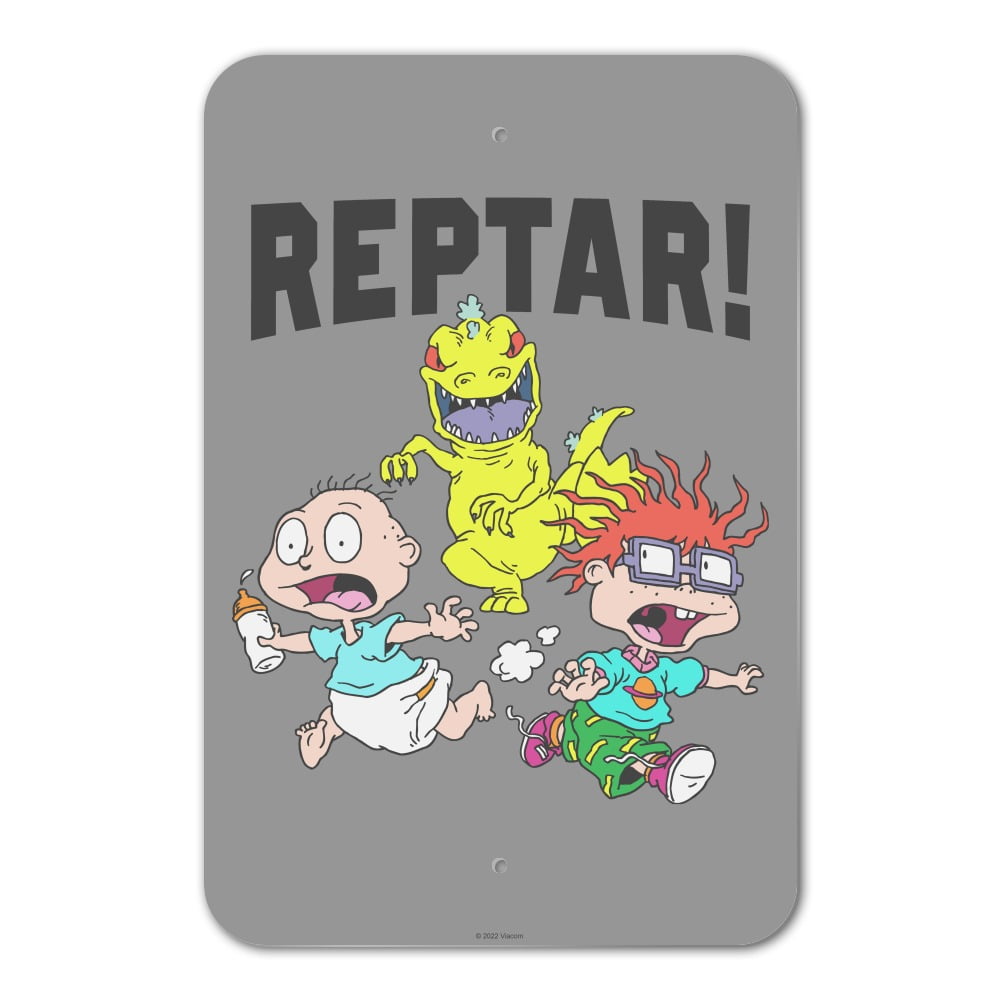 Rugrats Reptar! Home Business Office Sign - Walmart.com