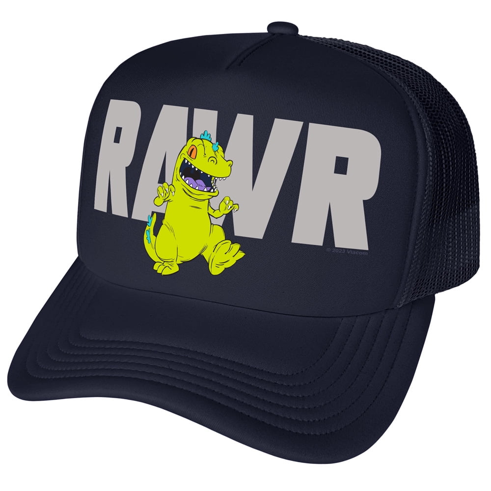 Rugrats Reptar Roar Foam Snapback Trucker Hat - Unisex for Men and ...