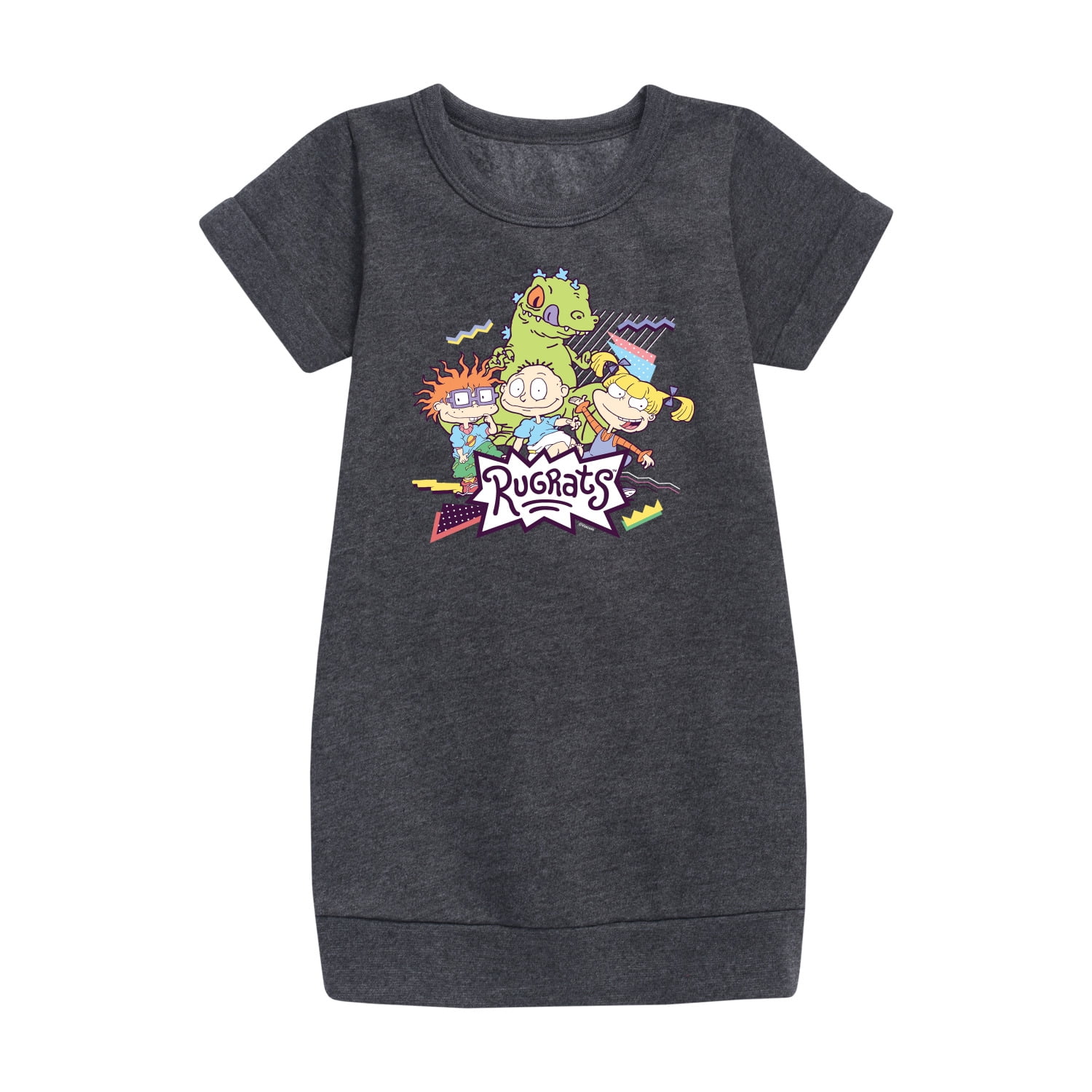 Rugrats - Retro Rugrats - Toddler & Youth Girls Fleece Dress - Walmart.com