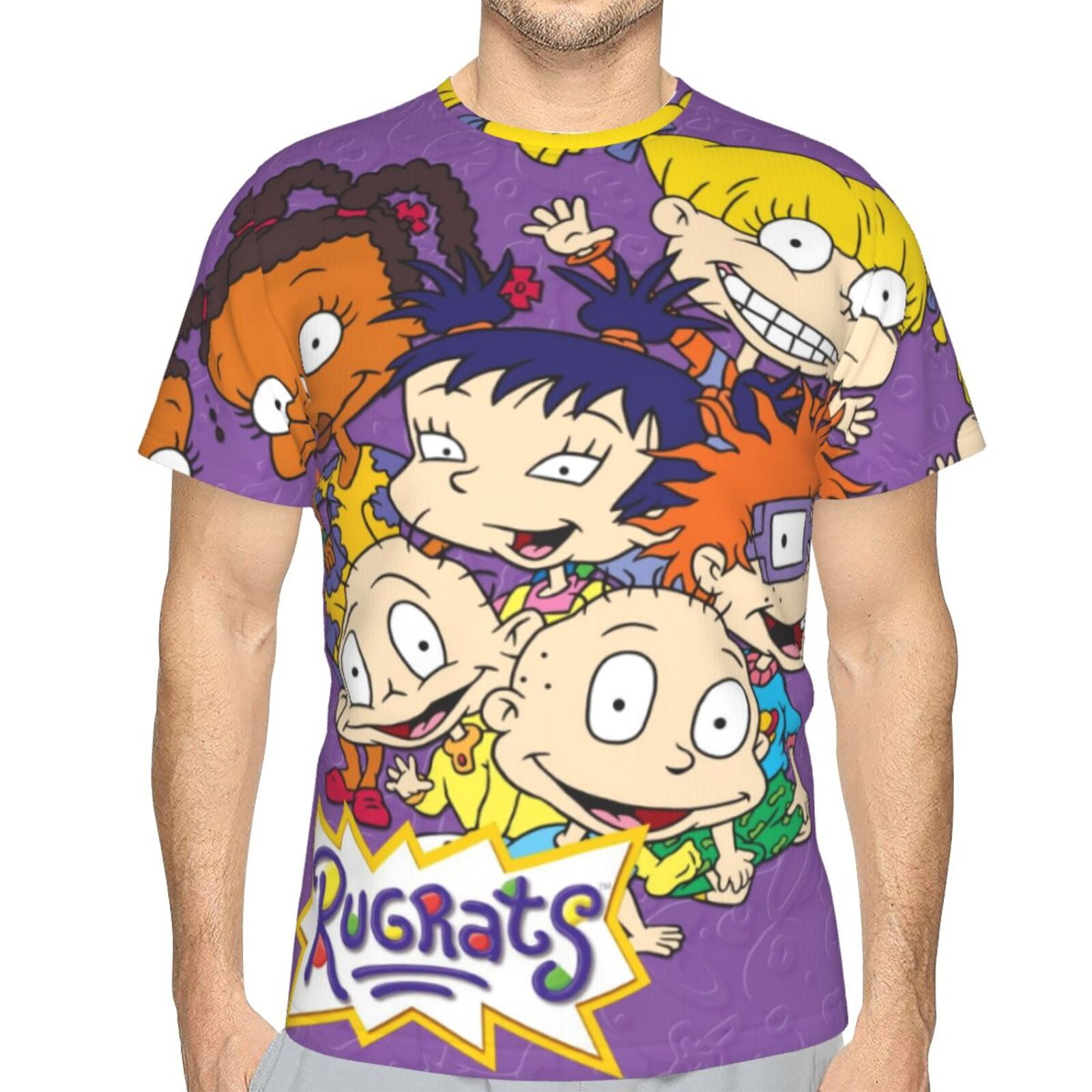 Rugrats Shirt 3d Printed T Shirt Crewneck Short Sleeve Top Tees For ...