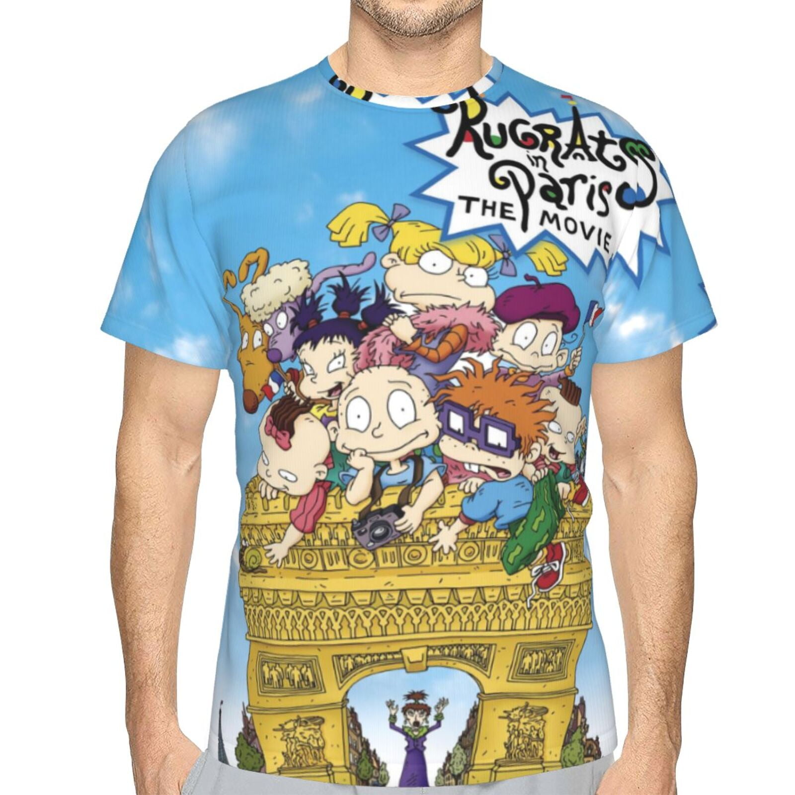 Rugrats Shirt 3d Printed T Shirt Crewneck Short Sleeve Top Tees For ...