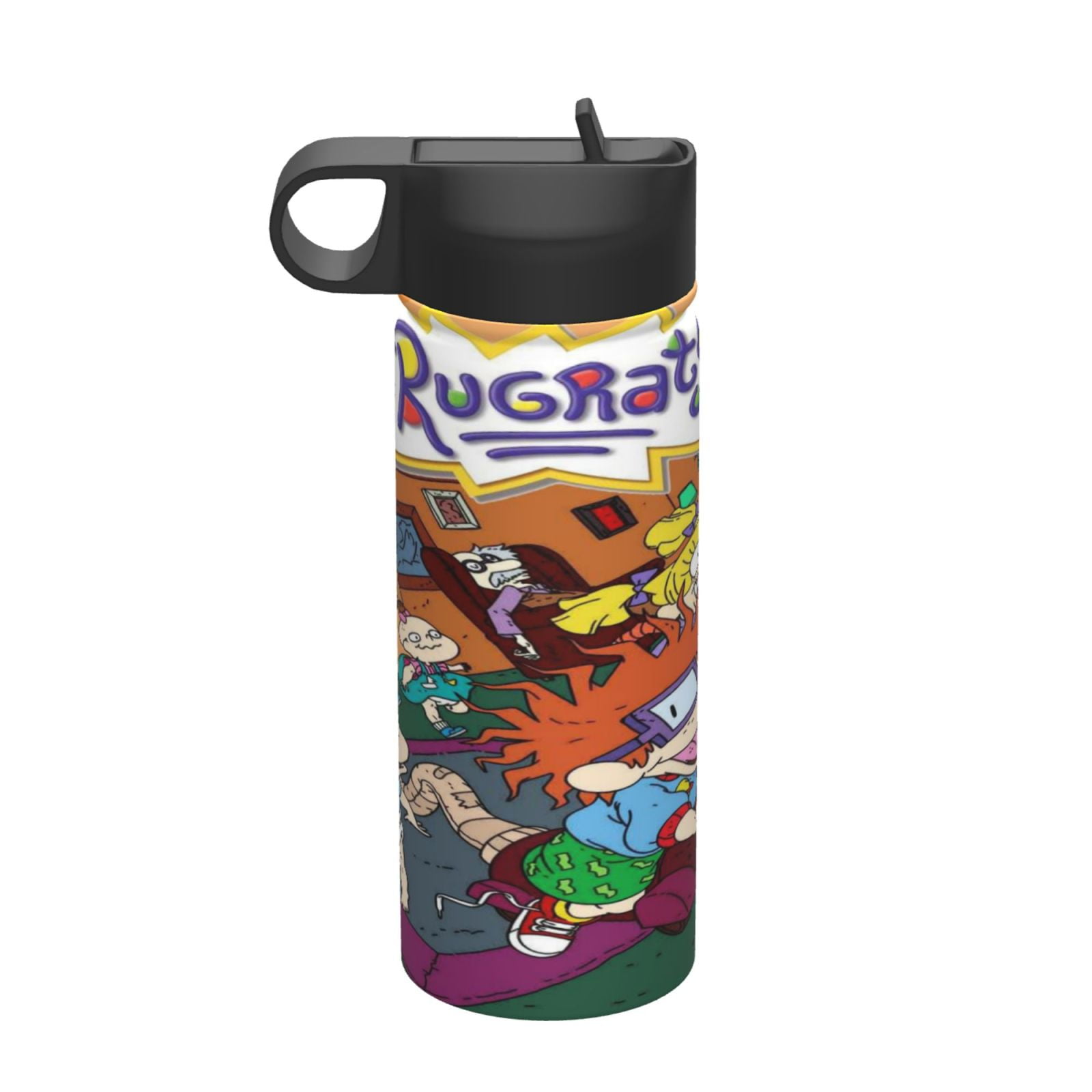 Rugrats Stainless Steel Water Bottle, 18oz Double Walled Vacuum ...