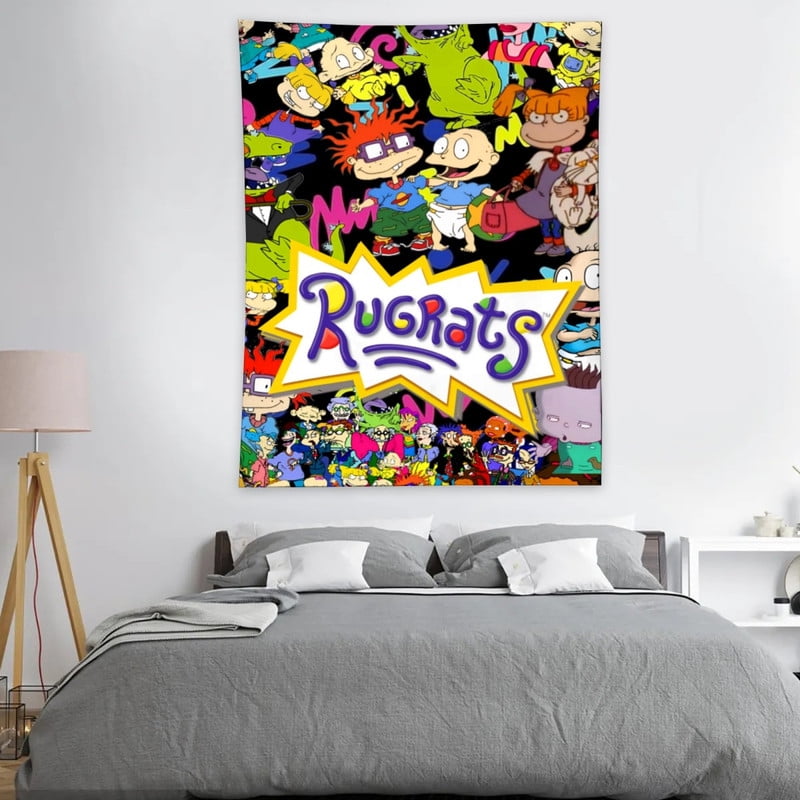 Rugrats Tapestry Gift Wall Hanging Backdrop for Room Bedroom Girls Or ...