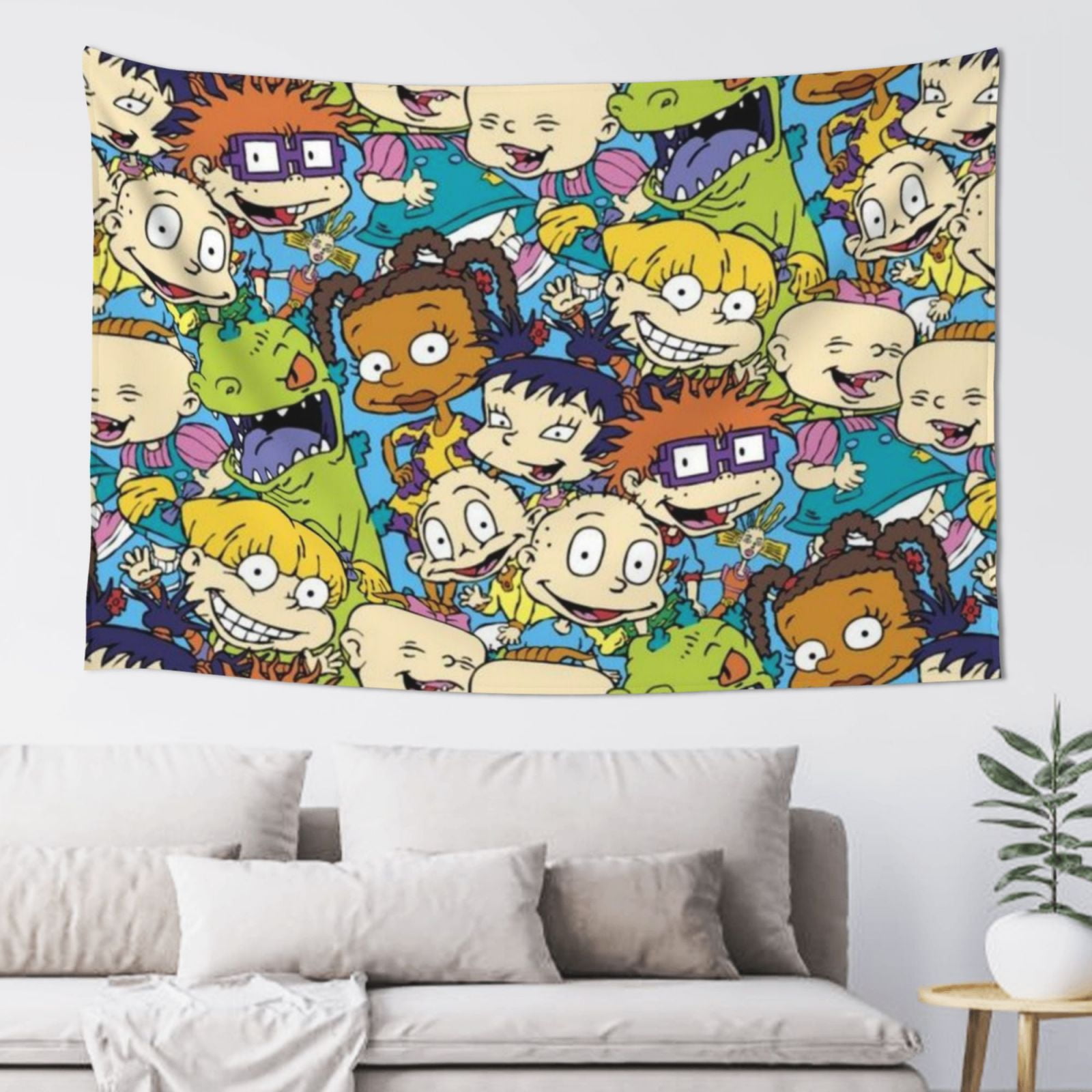 Rugrats Tapestry Wall Hanging Home Decoration Wall Blanket Dormitory ...