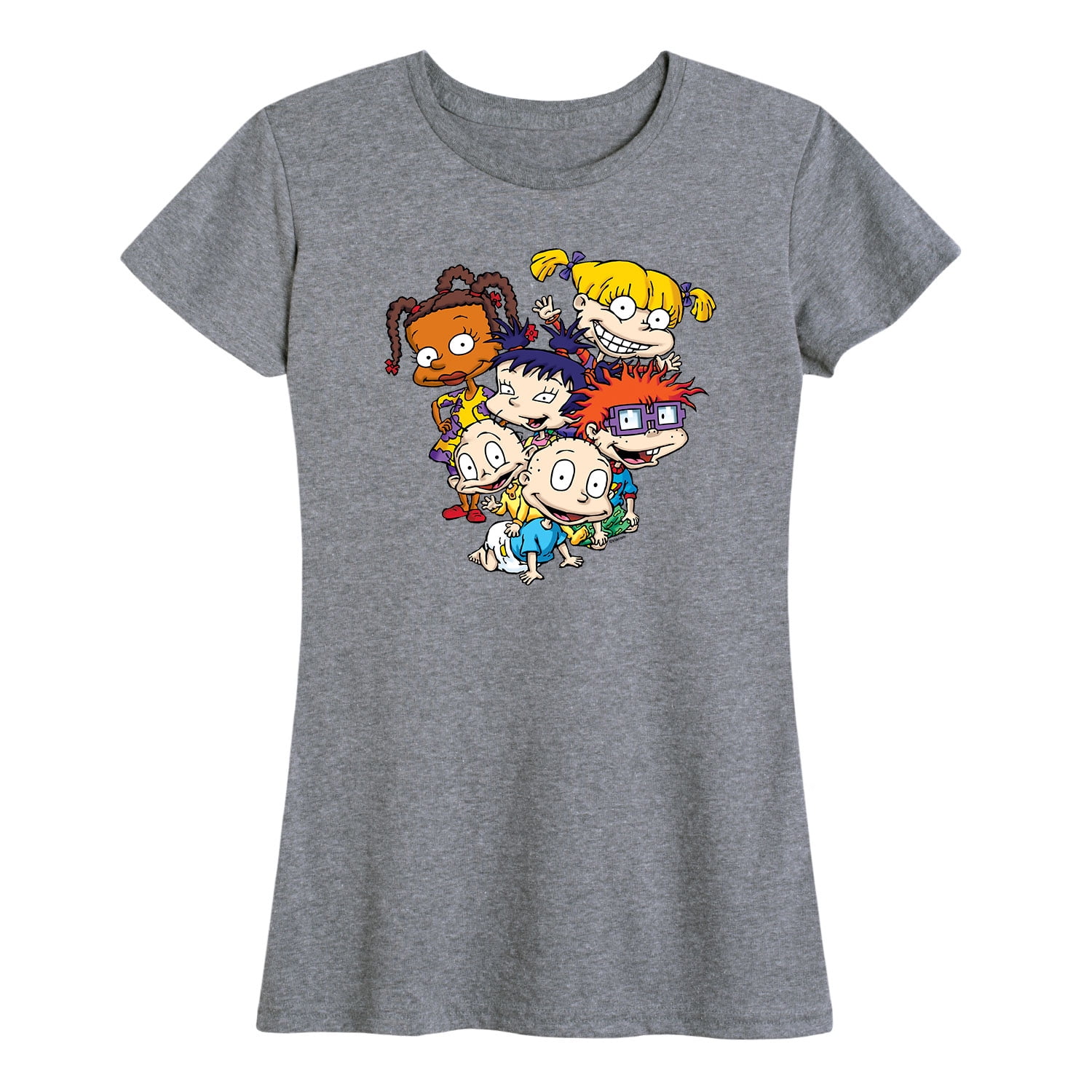 Rugrats - The Gang - Women's Short Sleeve Graphic T-Shirt - Walmart.com