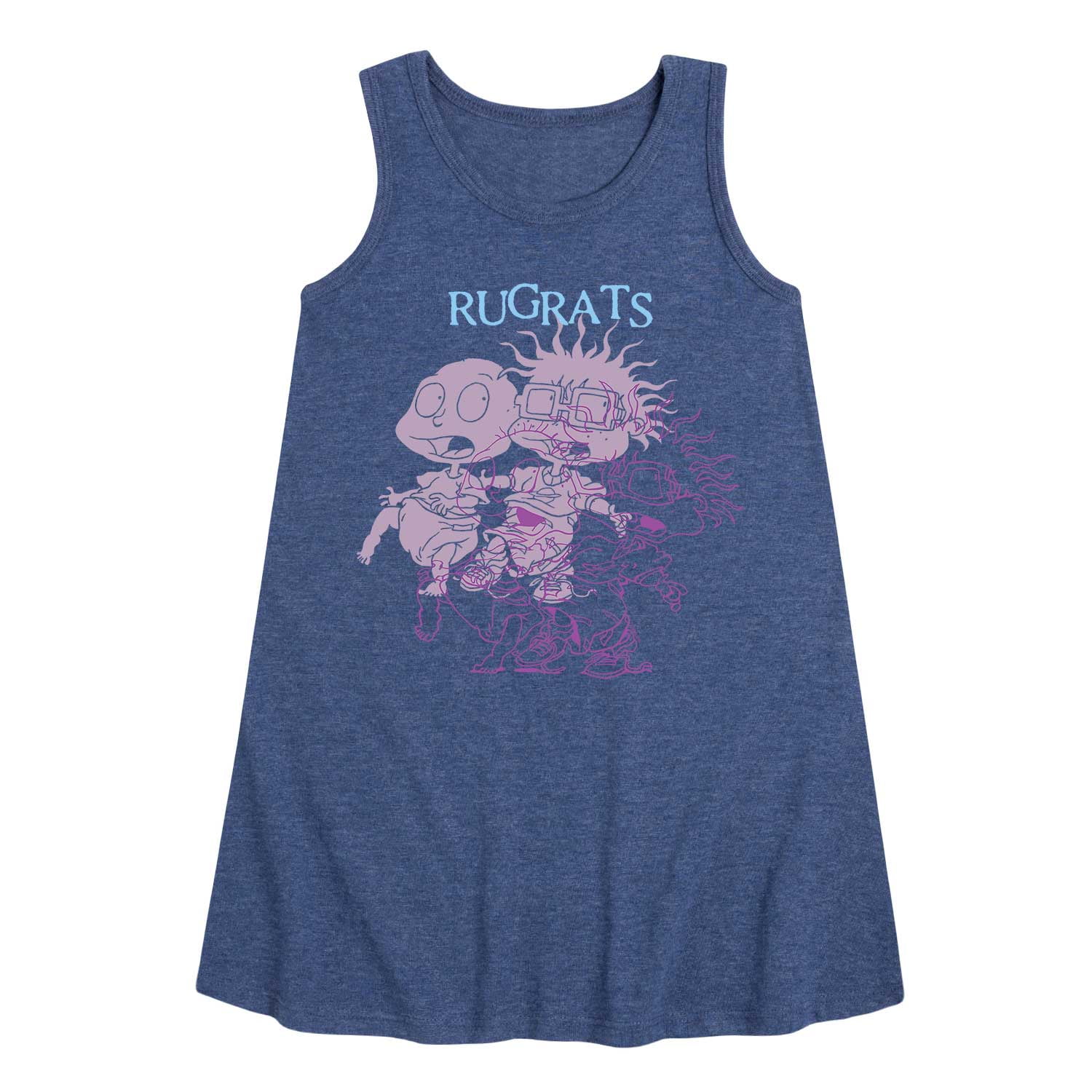 Rugrats -Tommy And Chuckie - Toddler and Youth Girls A-line Dress ...
