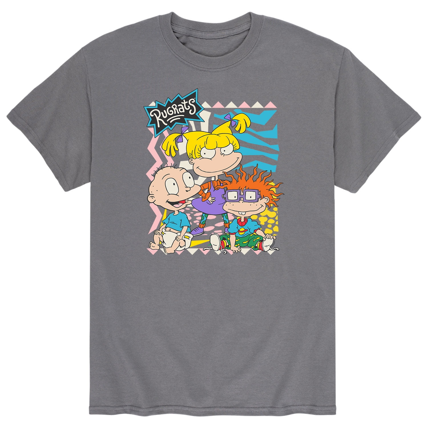 Rugrats - Trio - Men's Short Sleeve Graphic T-Shirt - Walmart.com