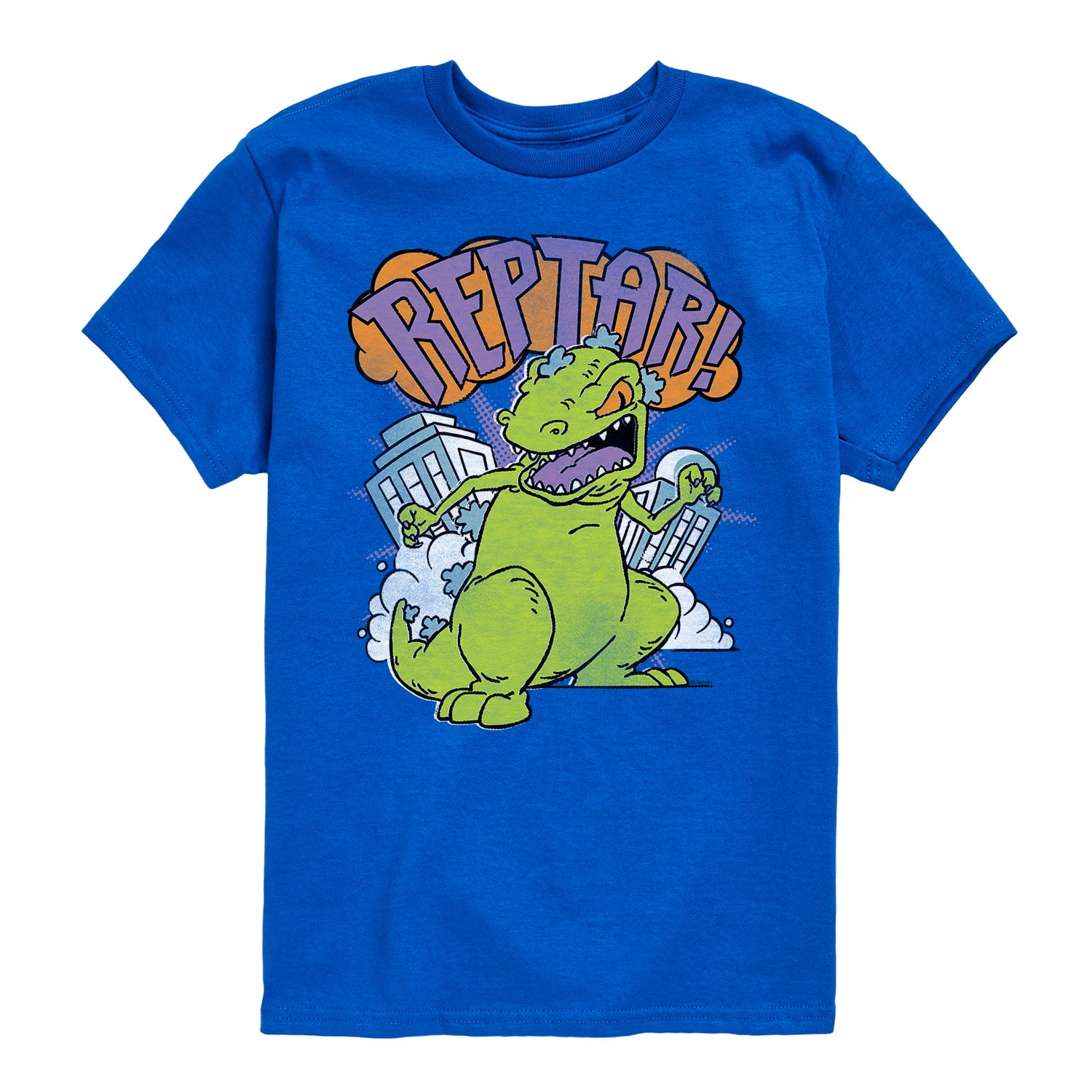 Rugrats - Vintage Portrait Reptar Stomp - Toddler And Youth Short ...