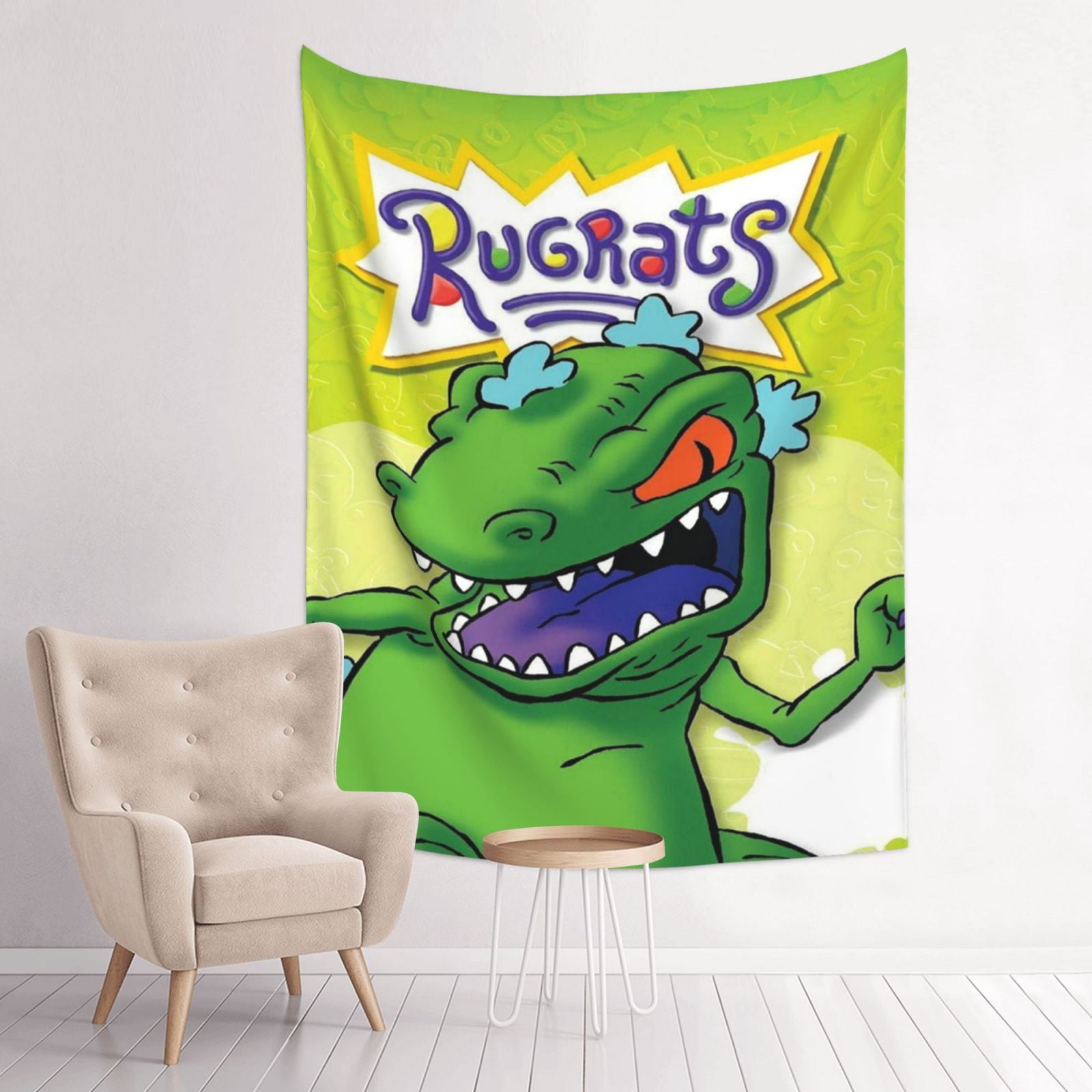 Rugrats Wall Tapestry Anime Poster For Bedroom Aesthetics Funny Room ...