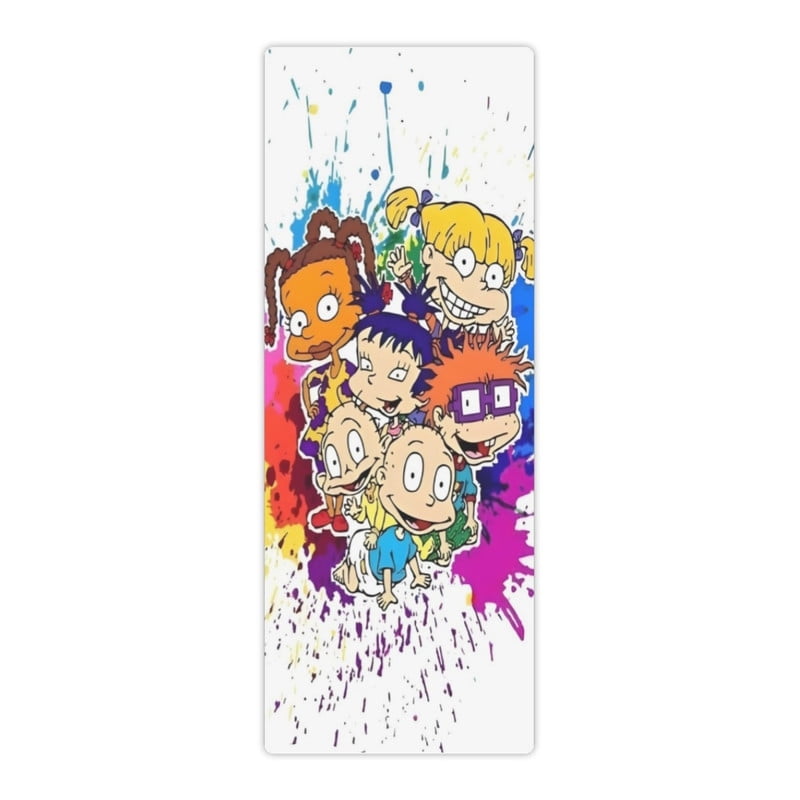 Rugrats pattern yoga mat makes every practice full of inspiration and ...