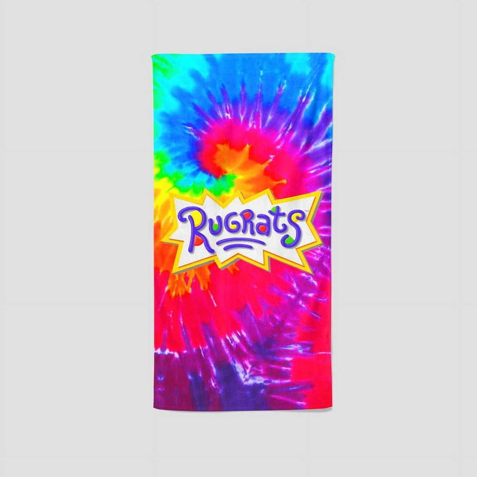 Rugrats's one-sided towel showcases a unique design, serving as a ...