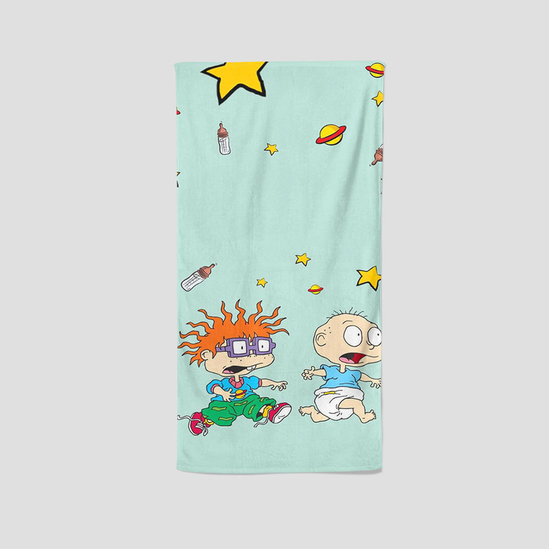 Rugrats's towel features a unique design, making it an excellent custom ...