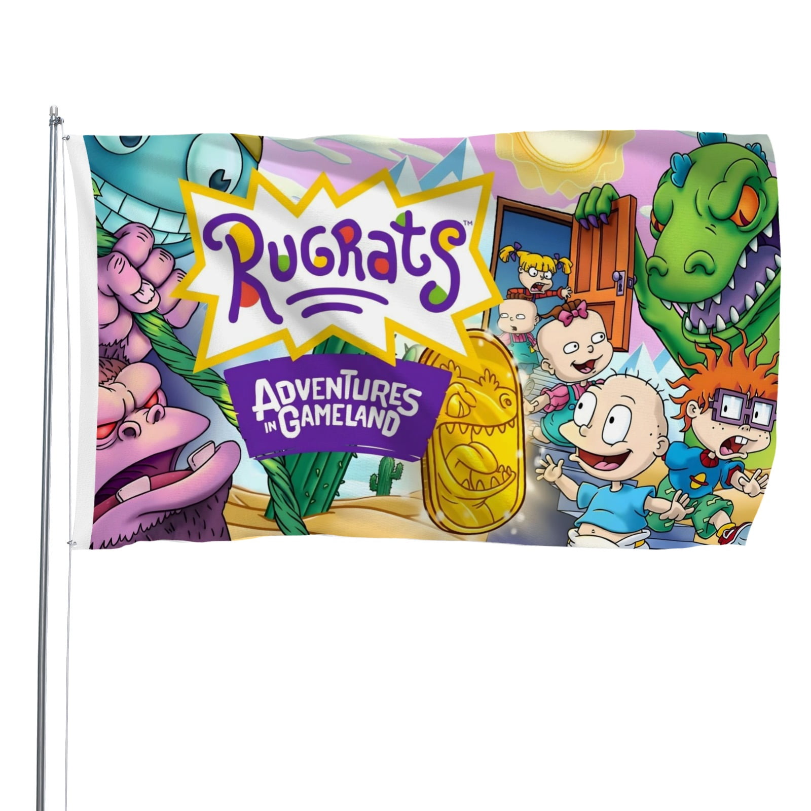 Rugrats-themed Printed Flag Perfect gift for fans, friends, and family ...
