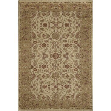 Belfort BM20D Vines Grey scroll Transitional Light Gray Area Rug, 5'x7 ...