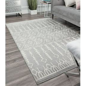 Grey Diamond Rug
