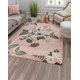 Rugs America Hanna VA40D Rose Garden Pink Floral Transitional Pink Area ...