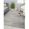 Rugs America Melyna MA15A Revere Pewter Contemporary Abstract Area Rug ...
