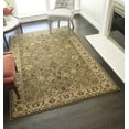 Rugs America Vista 1332-OLI Tabriz Olive Oriental Traditional Green ...
