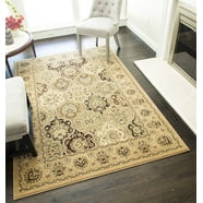 Belfort BM20D Vines Grey scroll Transitional Light Gray Area Rug, 5'x7 ...