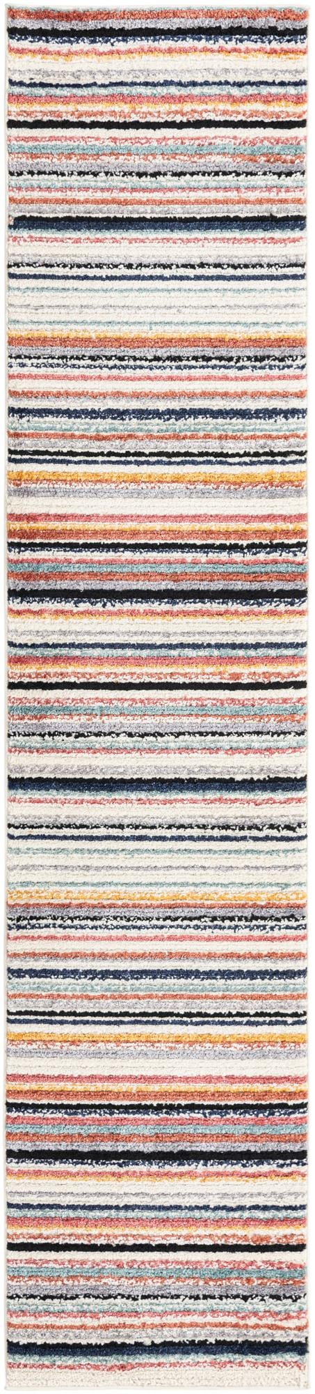 Rugs.Com Tagine Collection Rug – 12 Ft Runner Ivory Medium-Pile Rug ...