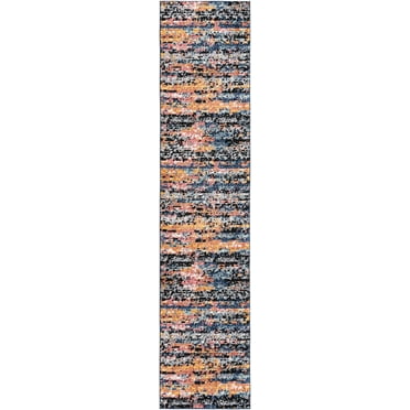 Rugs.com Tagine Collection Rug – 2' x 3' Black And White Medium-Pile ...