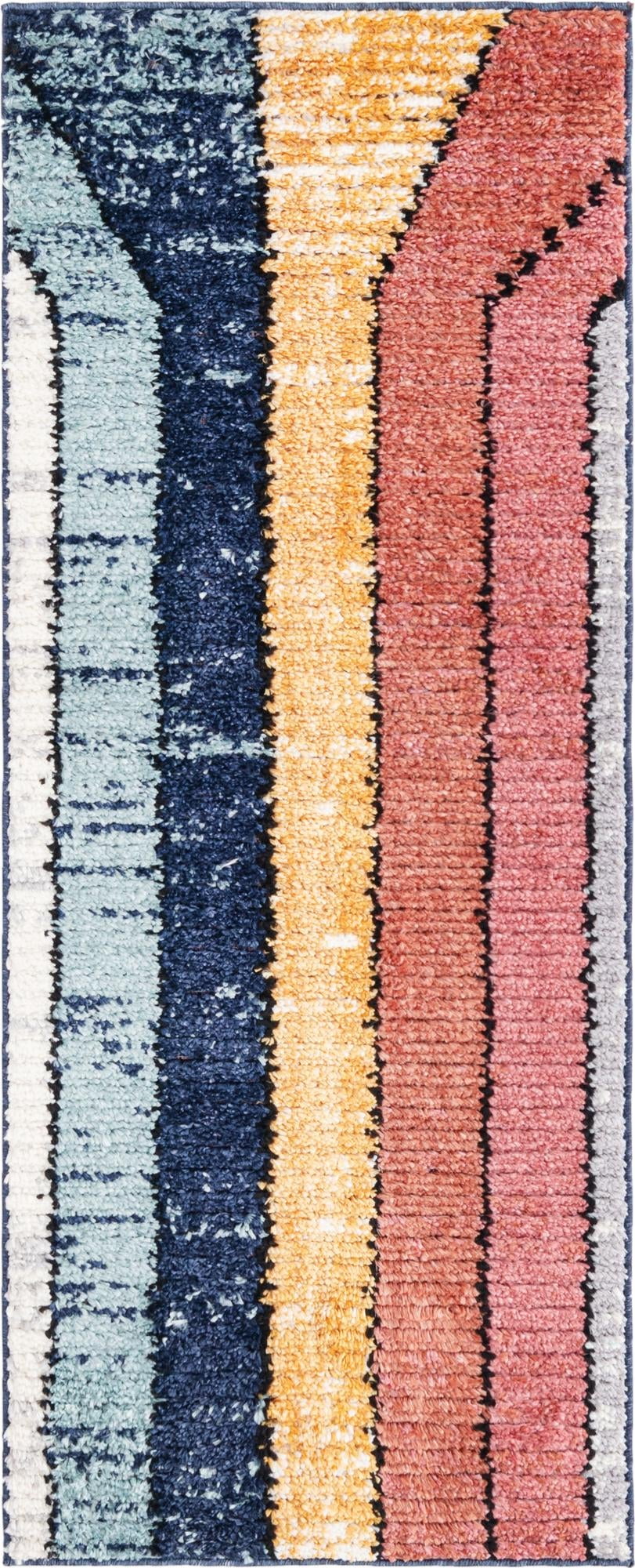 Rugs.Com Tagine Collection Rug – 5 Ft Runner Multi Medium-Pile Rug ...