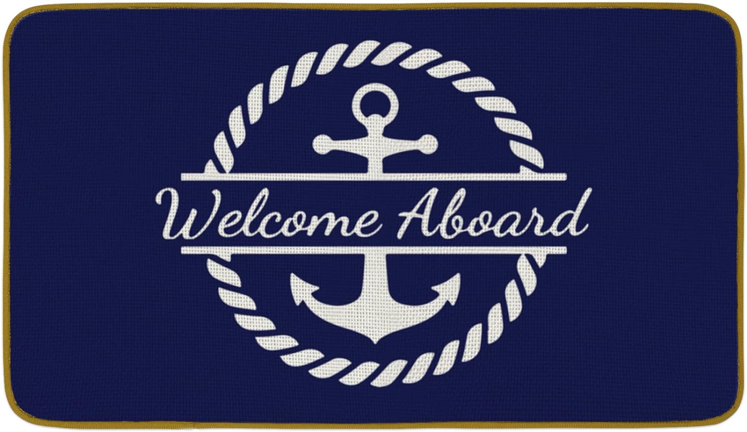 Rugs for Entryway Welcome Nautical Theme Decorative Anchor Boat Floor ...