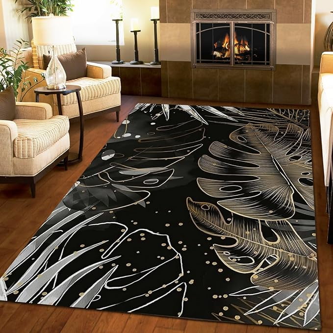 Rugs For Bedroom Modern Nordic Style Conference Room Carpet, Tropical ...