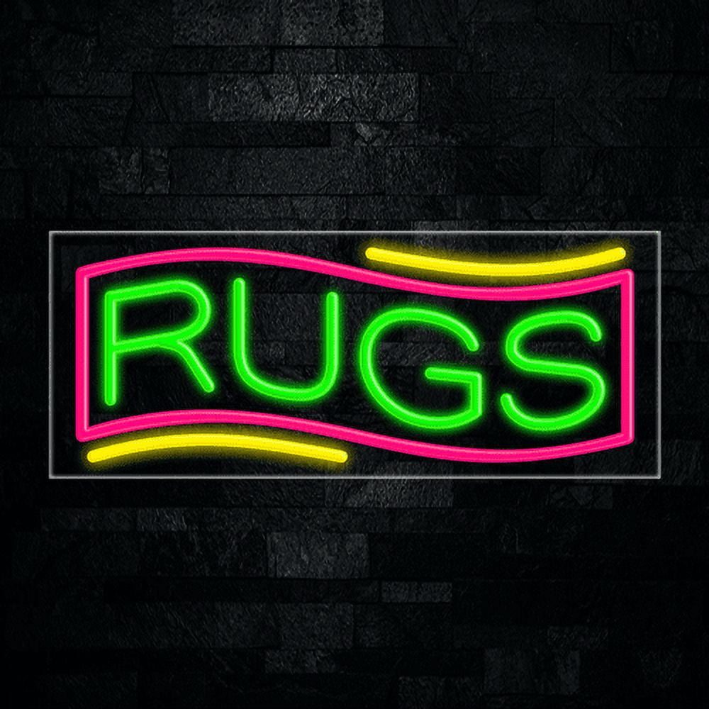 Rugs-LED Neon Sign 30"L x 12"H #30884 - Walmart.com