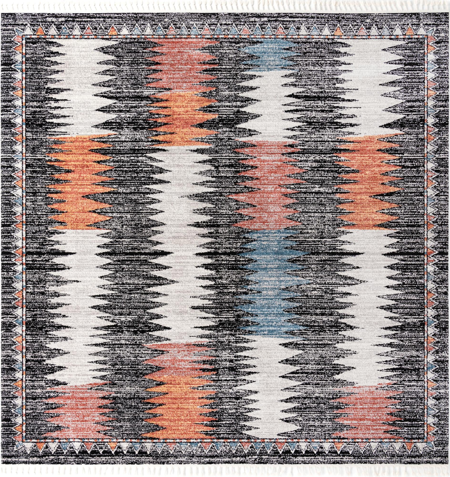 Rugs.com Aramis Collection Rug – 12 Ft Square Multi Medium Rug Perfect ...