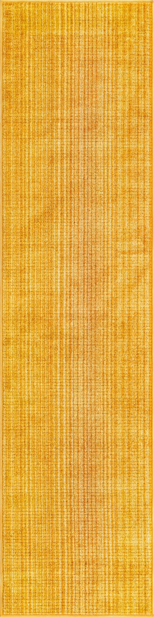 Rugs.com Gemstone Collection Rug – 2' x 8' Runner Yellow Medium Rug ...