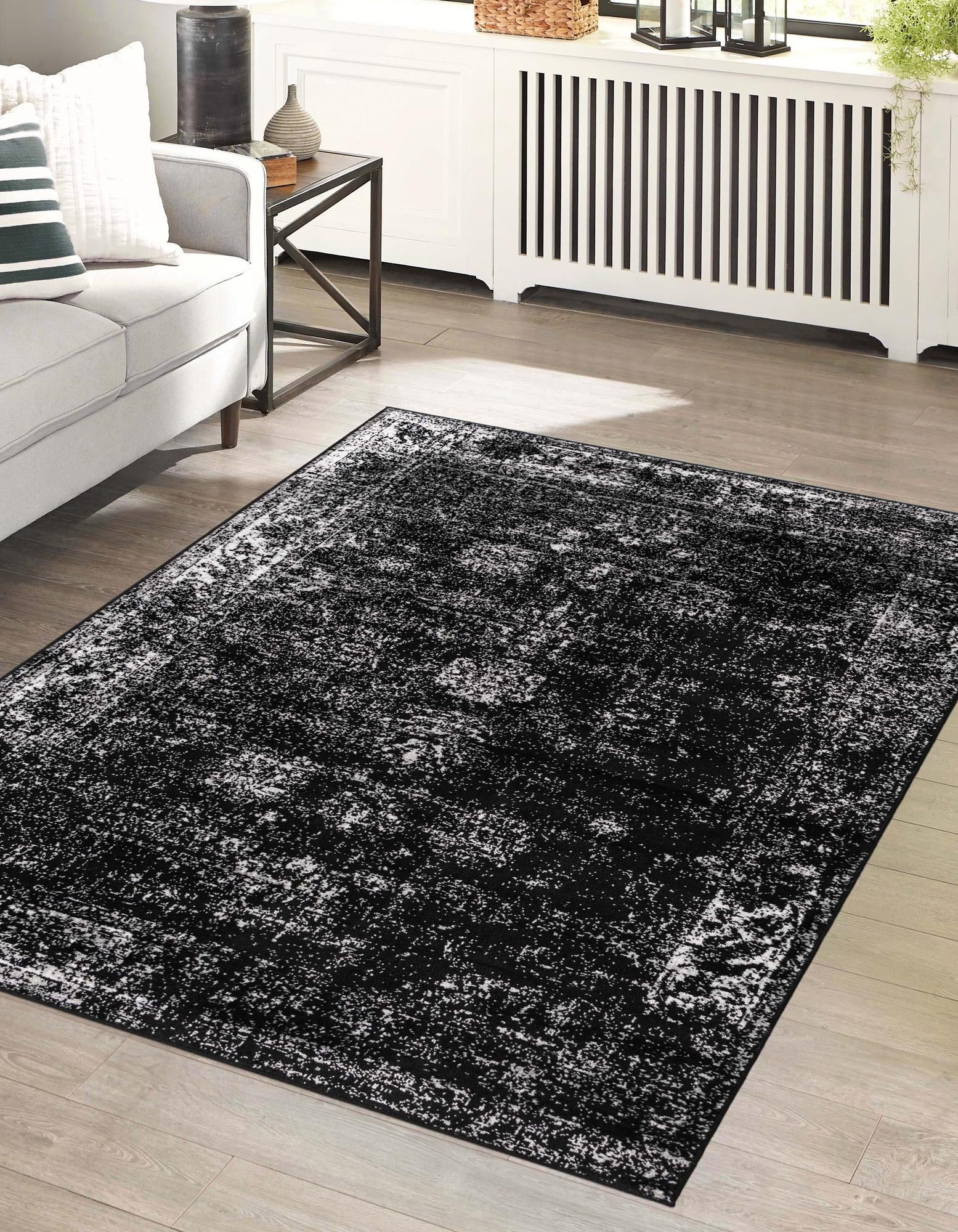 5 X 8 Black Rug