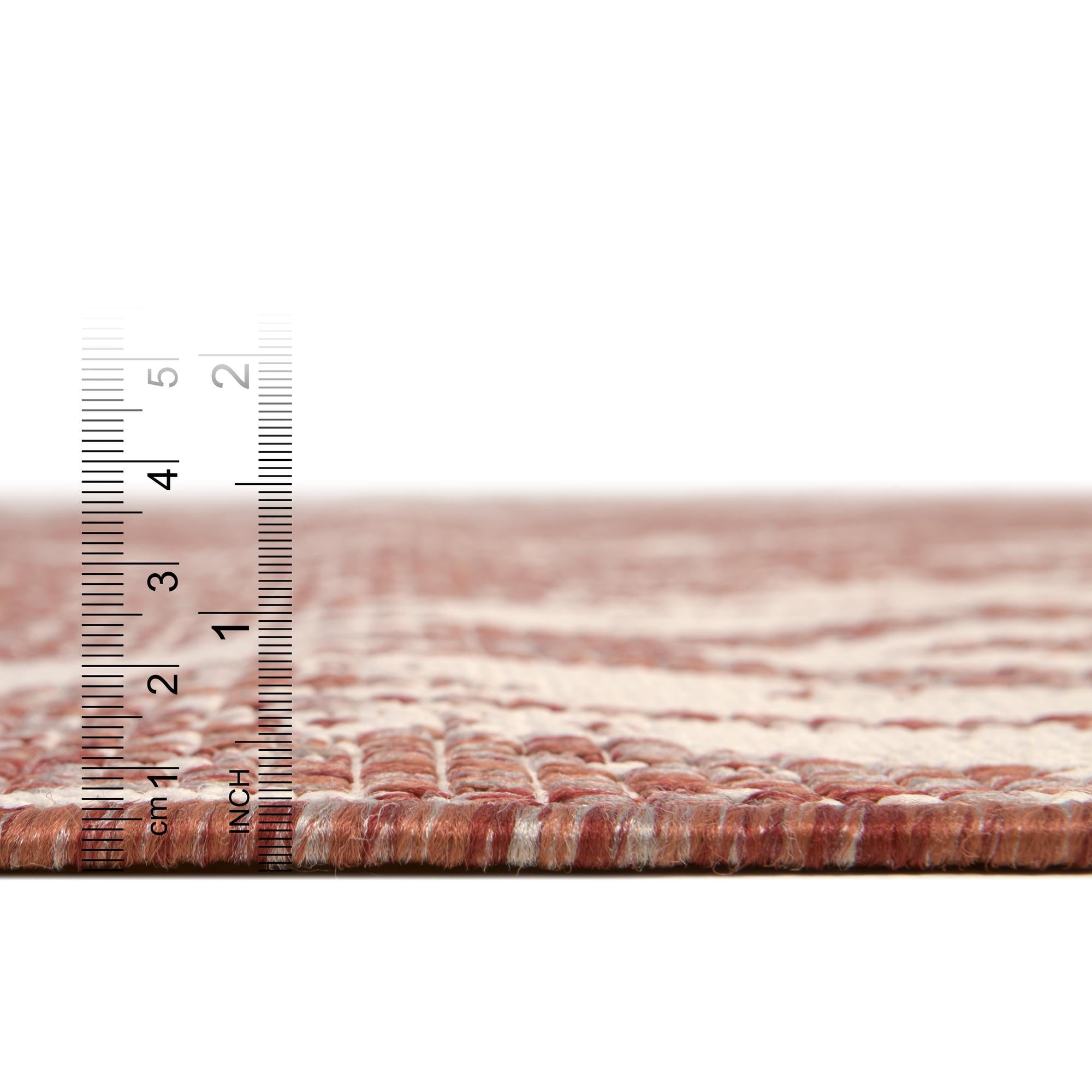 Rugs.com Outdoor Bohemian Collection Rug – 14 Ft Runner Terracotta ...