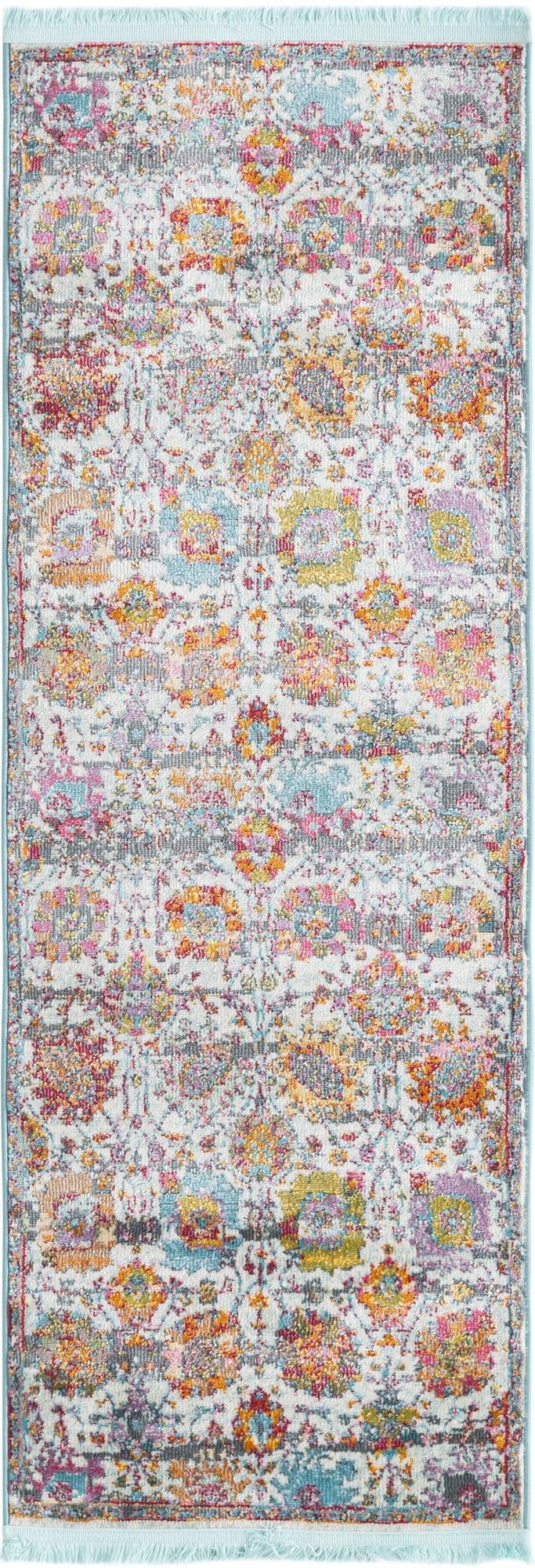 Rugs.com Paragon Collection Rug – 6 Ft Runner Multi Medium-Pile Rug ...