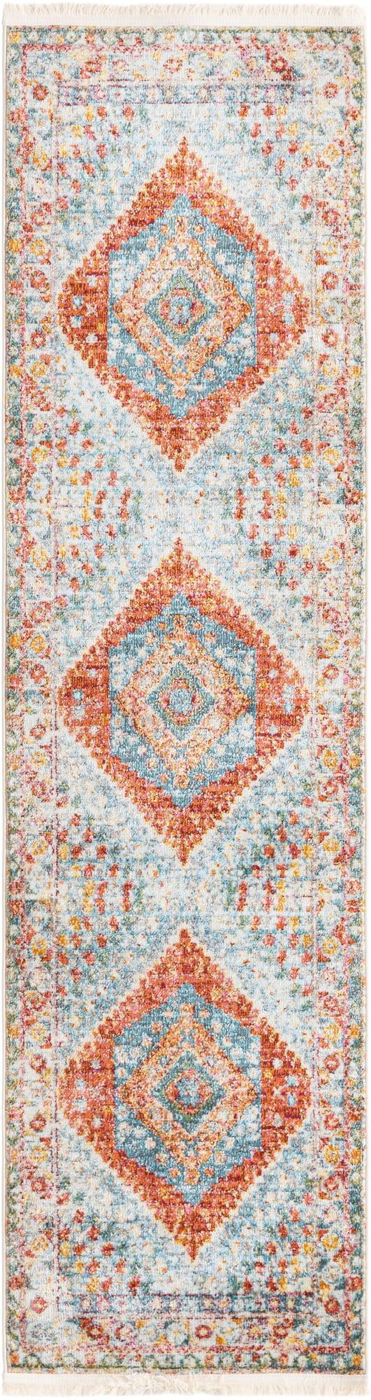 Rugs.com Paragon Collection Rug – 8 Ft Runner Salmon Medium-Pile Rug ...