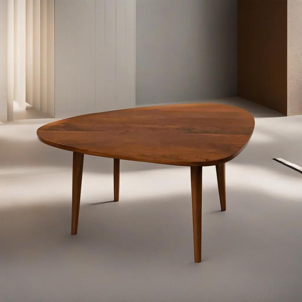Rugsotic Carpets Eco-Friendly Handmade Light Walnut Modern Drop Shaped ...
