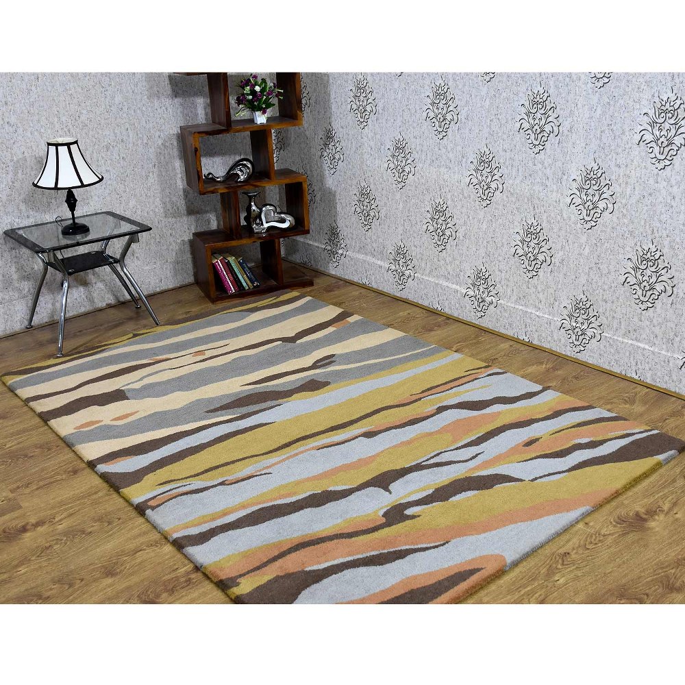 K2 Floor Style Vista Multi Hand-Tufted Wool Area Rug - Walmart.com