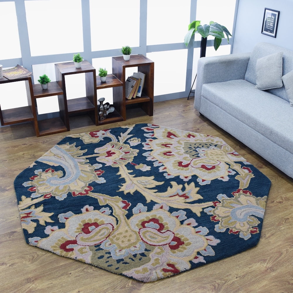Rugsotic Carpets Hand Tufted Wool Eco-Friendly Area Rugs - 10'x10 ...