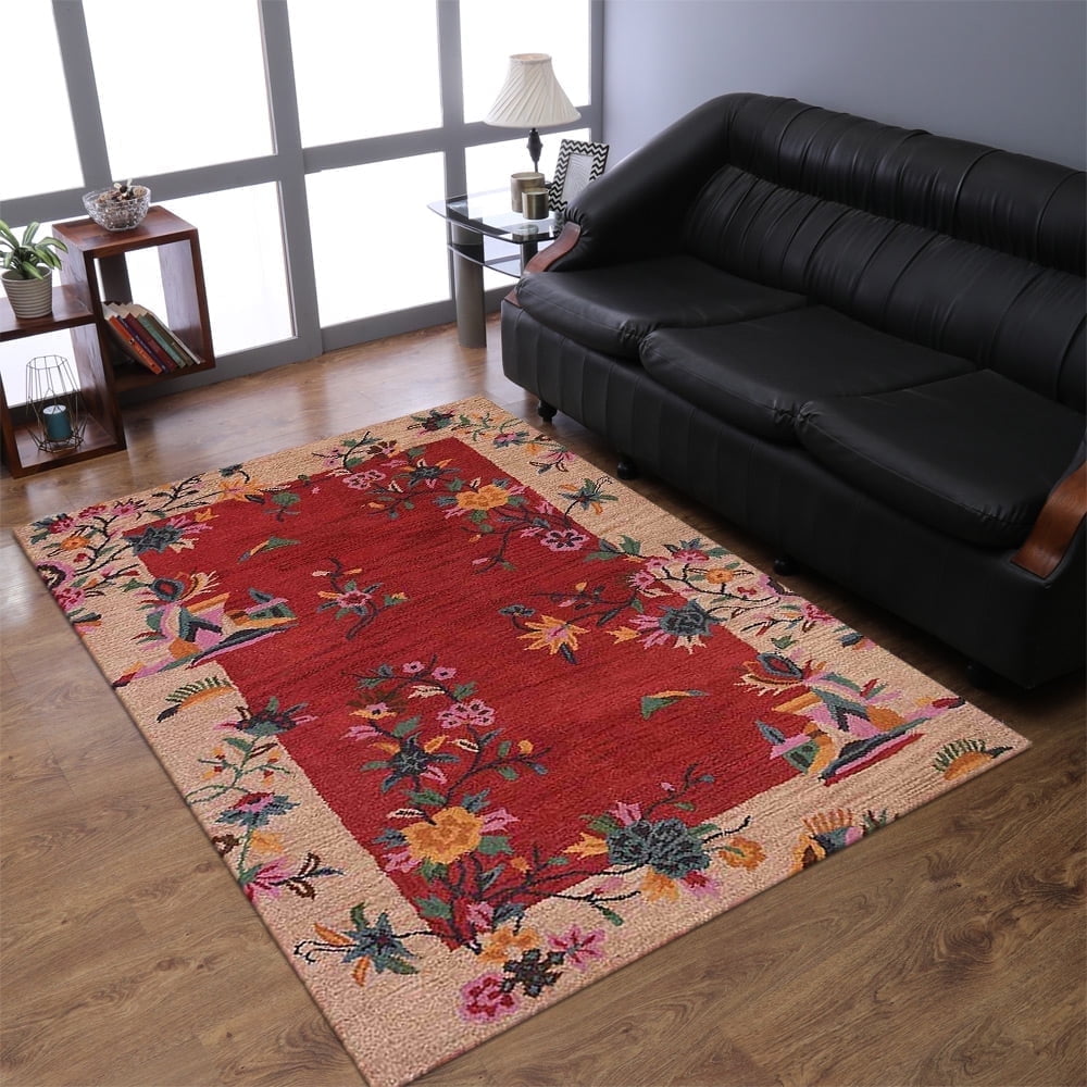 Rugsotic Carpets Hand Tufted Wool Eco-Friendly Area Rugs - 9'x12 ...