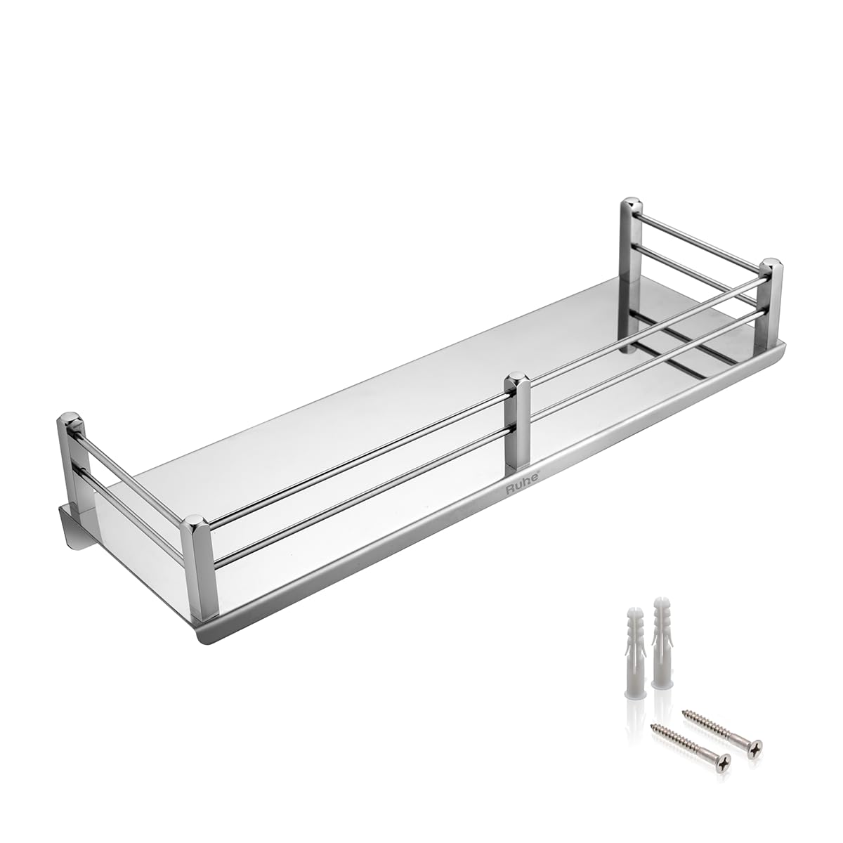 Ruhe 15 Inch Stainless Steel Multipurpose Shelf for Bathroom Organizer ...