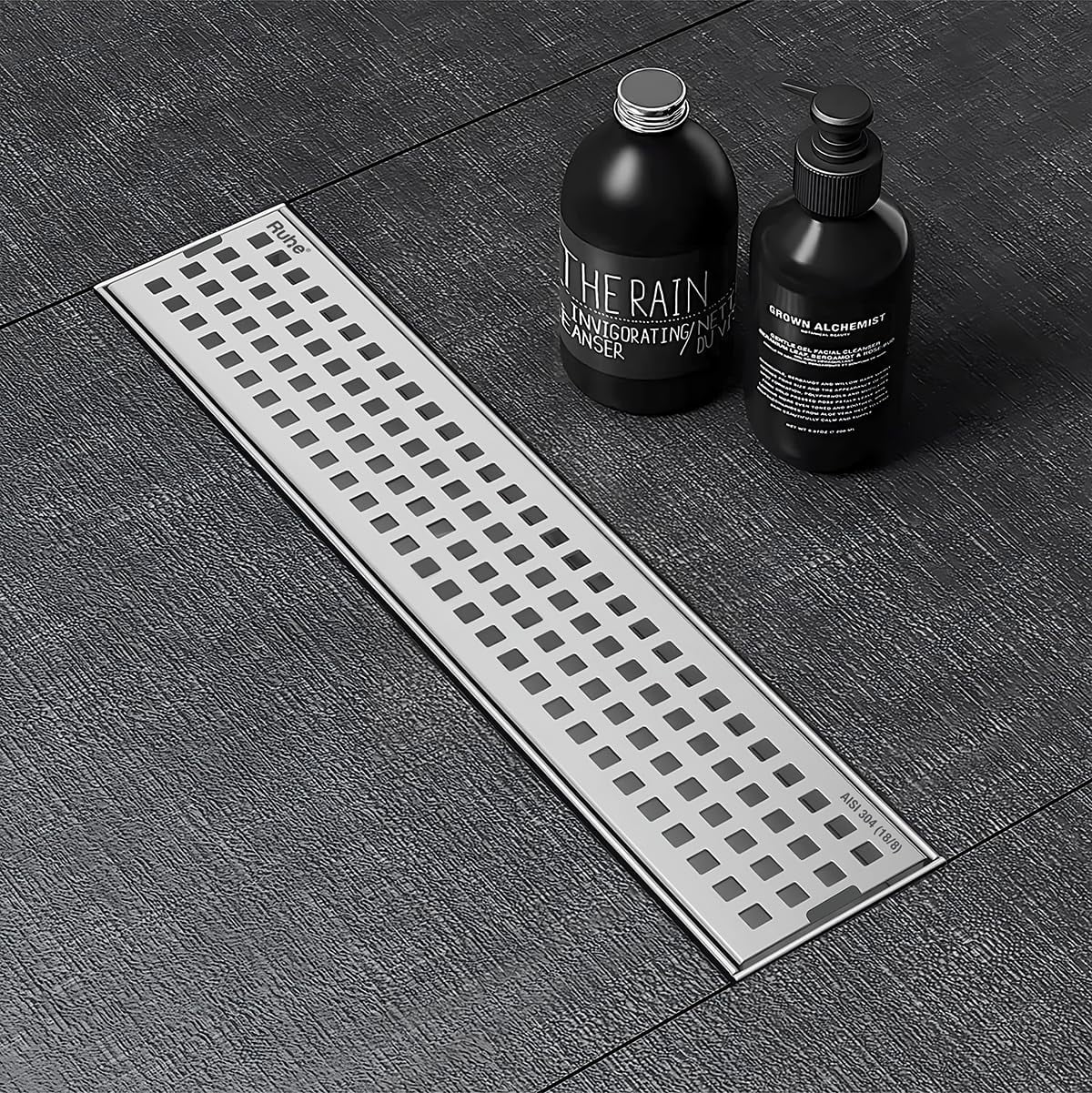 Ruhe Palo 12 3 Inches Floor Drainer 304 Stainless Steel Palo Shower ...