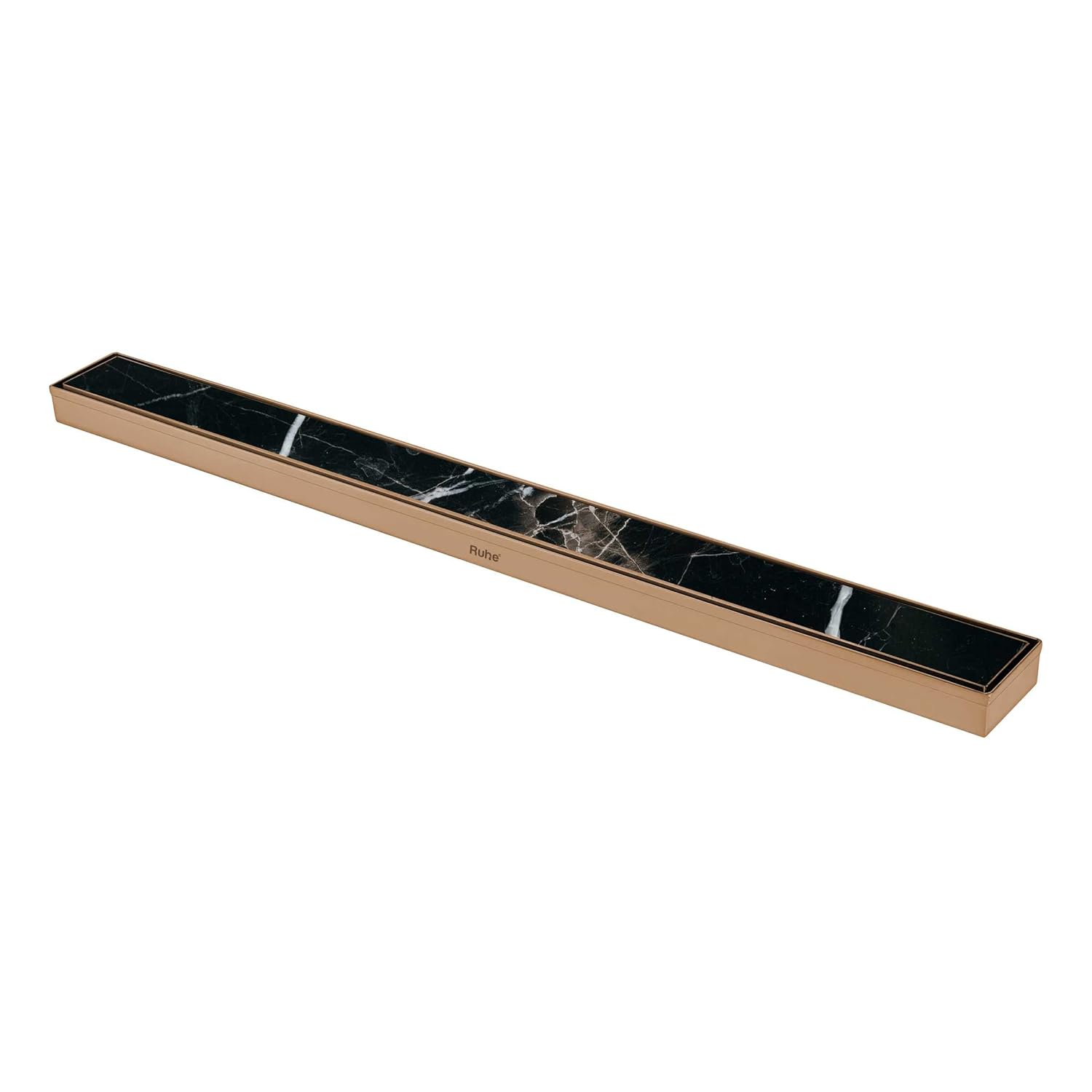 Ruhe Tile Insert PVD Coated Floor Drain 40 x 2 Inches Waste Water Floor ...