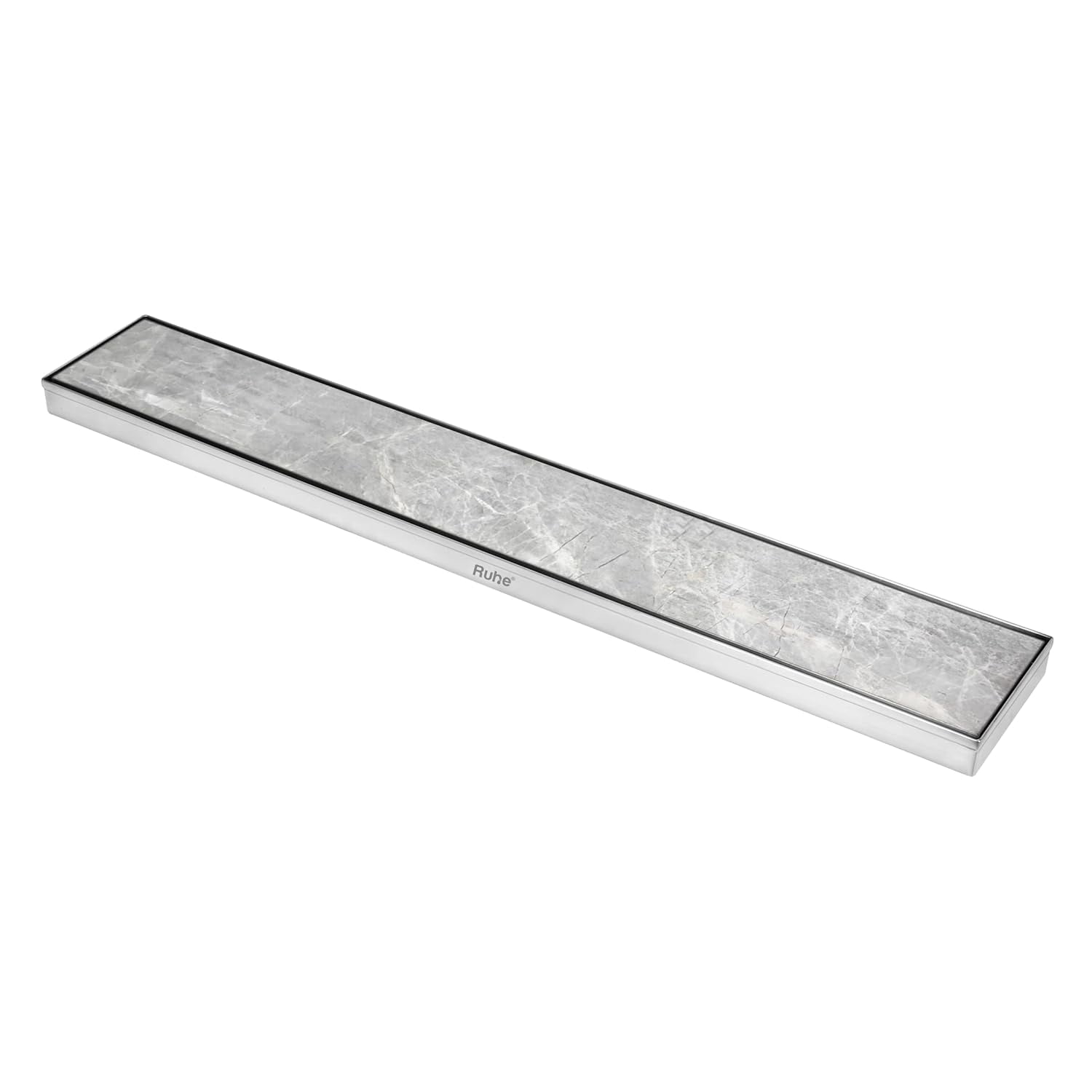 Ruhe Tile Insert Shower Drain Channel 40 x 4 Inches Waste Water Floor ...