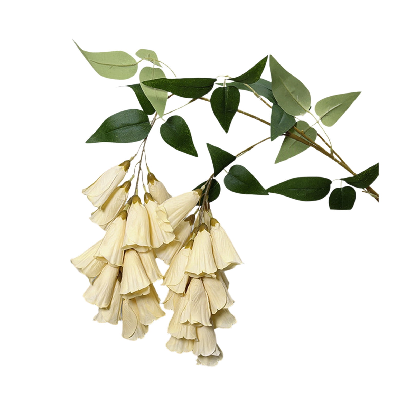 Ruhiku GW 3.84 Feet Artificial Bellflowers Artificial Fake Wisteria ...