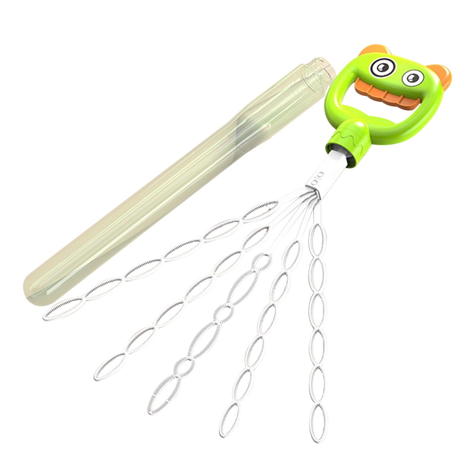 Ruhiku GW 32 Hole Bubble Wand Smiling Face Foam Stick - Reusable Party ...